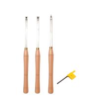 China Diamond Sharp Tips Carbide Lathe Wood Turning Chisels for sale