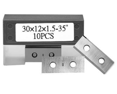 China GU10 Woodworking Universal TCT Planer Blade 30x12x1.5-35° for sale