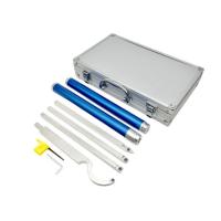China 8pcs Set Carbide Lathe Tools With Aluminum Alloy Handle For Woodturning for sale