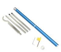China Aluminum Handle Carbide Wood Lathe Tools Woodturning Tool Set For Shaping for sale
