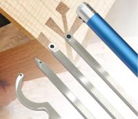 China Aluminum Handle Carbide Wood Lathe Tools Woodturning Tool Set For Shaping for sale