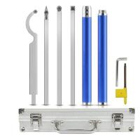 China 8pcs Set Carbide Lathe Tools With Aluminum Alloy Handle For Woodturning for sale