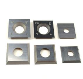China Square Radius Shape TCT Planer Knife Carbide Woodturning Cutters 15x15x2.5-37° for sale