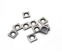 China 14mm Standard Square Straight Tungsten Carbide Cutter Inserts Knives for sale