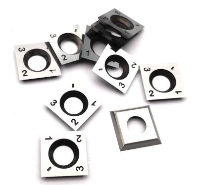 China OEM ODM Carbide Woodturning Cutters Indexable Carbide Inserts 15x15x2.5-37° for sale