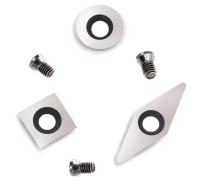 China 3pcs Carbide Turning Tool Replacement Cutter Set For Wood Lathe Turning Tools for sale