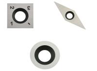 China 3pcs Carbide Turning Tool Replacement Cutter Set For Wood Lathe Turning Tools for sale