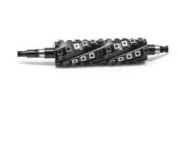 China Wood Planer Spiral Cutterhead With Carbide Cutters Size 15x15x2.5mm-30°R150 for sale