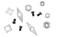 China 4Pcs Wood Turning Carbide Cutter Inserts For Woodworking for sale