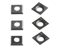 China Carbide Woodturning Tools Tungsten Carbide Precision Scraper Industrial Blade Tips for sale