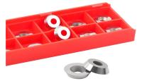 China 10PCS Woodturning Round Carbide Inserts R8.9mm Indexable For DIY Woodworking Lathe for sale