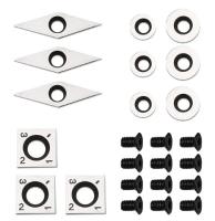 China Tungsten Woodworking Tools 10PCS Standard Design For Woodworking Stock Available for sale