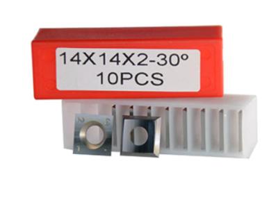China 10pcs Wood Turning Chisels Tungsten Carbide Cutters Inserts 14x14x2mm Square Carbide Inserts Cutters With Screws for sale