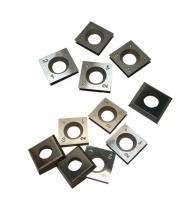 China 14mm Standard Square Straight Tungsten Carbide Cutter Inserts Knives for sale