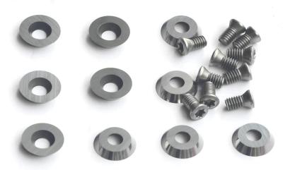 China 10PCS Woodturning Round Carbide Inserts R8.9mm Indexable For DIY Woodworking Lathe for sale