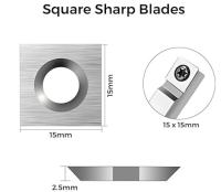 China High Precision Spiral Cutter Head Spare Parts Tungsten Carbide Insert Blade Carbide Knife for sale