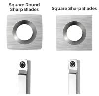China 15x15x2.5-30° Square Round Sharp And Square Sharp Wood Carbide Helical Knives For Spiral And Helical Head Planer for sale