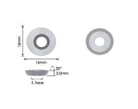 China Handheld Round Shape Carbide Woodturning Cutters For Industrial Applications for sale