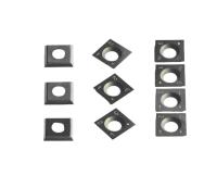 China 24 Pieces Tungsten Carbide Cutters Inserts Set for Wood Lathe Turning Tools for sale