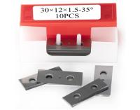 China Woodworking Lathe Turning Carbide Cutting Inserts 30×12×1.5mm-35° for sale