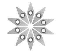 China Diamond Shape With Round Cutters Cutting Edge And OEM Customized Support for sale
