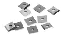 China 100% Tungsten Carbide Woodturning Cutters Round / Square / Diamond Shape for sale