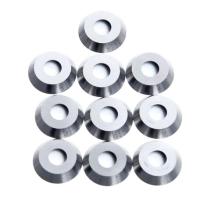 China Round 100% Tungsten Carbide Cutting Insert for Precision Cutting for sale