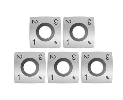 China Standard Carbide Woodturning Tools with square shape and square radius shape for sale