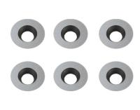 China Round 100% Tungsten Carbide Cutting Insert for Precision Cutting for sale