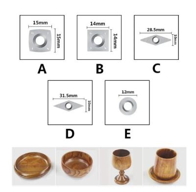 China Carbide Woodturning Tools Set for Professional Wood Turning for sale