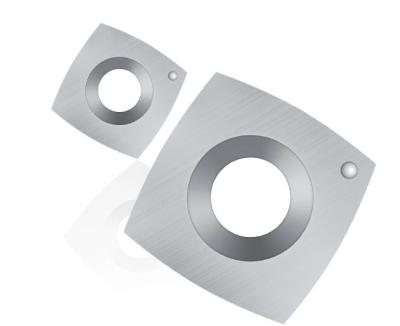 China Square shape square radius shape Carbide Indexable Inserts for Wood Turning for sale