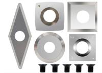 China Round / Square / Diamond Cutting Edge Carbide Woodturning Cutters for sale
