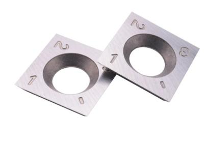 China 11mm Square Straight Carbide Inserts for woodturning Woodworking Fits Spiral Helical cutter head for sale