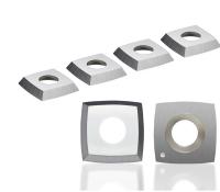 China Standard Carbide Woodturning Tools with square shape and square radius shape for sale