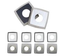 China Standard Carbide Woodturning Tools with square shape and square radius shape for sale