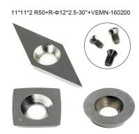 China Round / Square / Diamond Cutting Edge Carbide Woodturning Cutters for sale