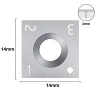 China Carbide Woodturning Tools Varying Blade Widths for Optimal Performance 14x14x2-30° for sale