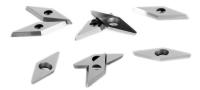 China Diamond Shape woodworking inserts for Woodturning , DIY wood working for sale