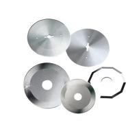 China Wear Resistance Tungsten Carbide Circular Slitter Blades Sharp Cutting Customized Diameter for sale