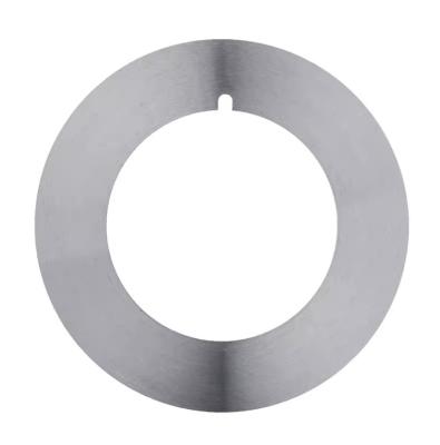 China Wear Resistance Tungsten Carbide Circular Slitter Blades Sharp Cutting Customized Diameter for sale