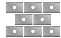 China 10pcs/box Tungsten Carbide Woodturning Tools Integral Edge Blades for sale