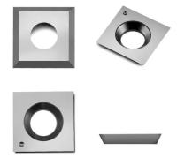China 4 Cutting Edges Carbide Indexable Inserts With 100% Tungsten Carbide for sale