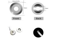 China Stock Carbide Indexable Inserts Standard Shape 100% Tungsten Carbide Construction for sale