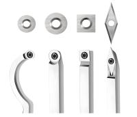 China Stock Carbide Indexable Inserts Standard Shape 100% Tungsten Carbide Construction for sale