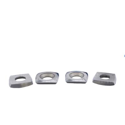 China Tungsten Carbide Square Radius Shaped Wood Turning Inserts For Smooth Woodworking for sale