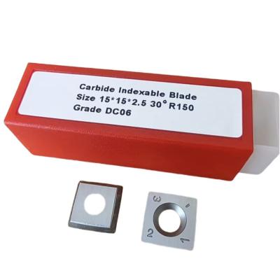 China 10 pcs Scraping Blade Woodworking TCT Knives Scraper For Edge Gluer 15X15X2.5mm for sale