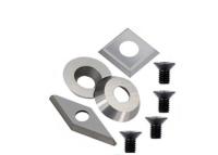 China Tungsten Carbide Woodworking Turning Tools Standard 100% Carbide Inserts Package of 10 PCS for sale
