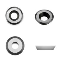 China 100% Tungsten Carbide Round Insert Blades for Woodworking Tools for sale
