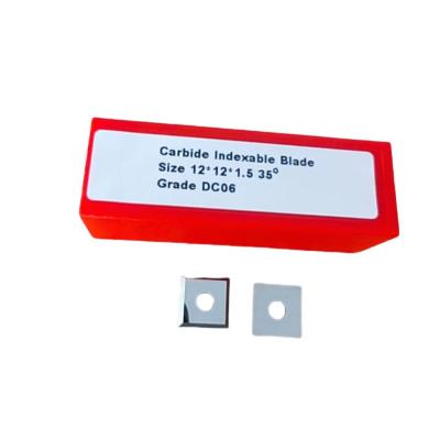 China Tungsten Carbide Insert Carbide Tool For Wood Working Square Shaped Blades for sale