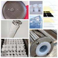 China Customized Fluoroplastics Raw Materials Small Pellets Form Black Color Industrial for sale